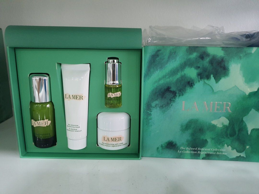 BNIB La Mer The Infused Renewal Collection Set Box, Beauty & Personal ...
