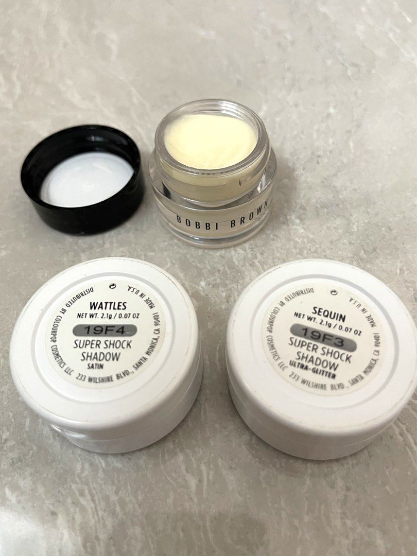 Bobbi Brown Vitamin Enriched Face Base 7ml and Colourpop Super Shock Shadow in Sequin and ...