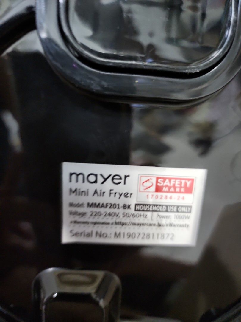 Brand New - Mayer mini Air fryer, TV & Home Appliances, Kitchen ...