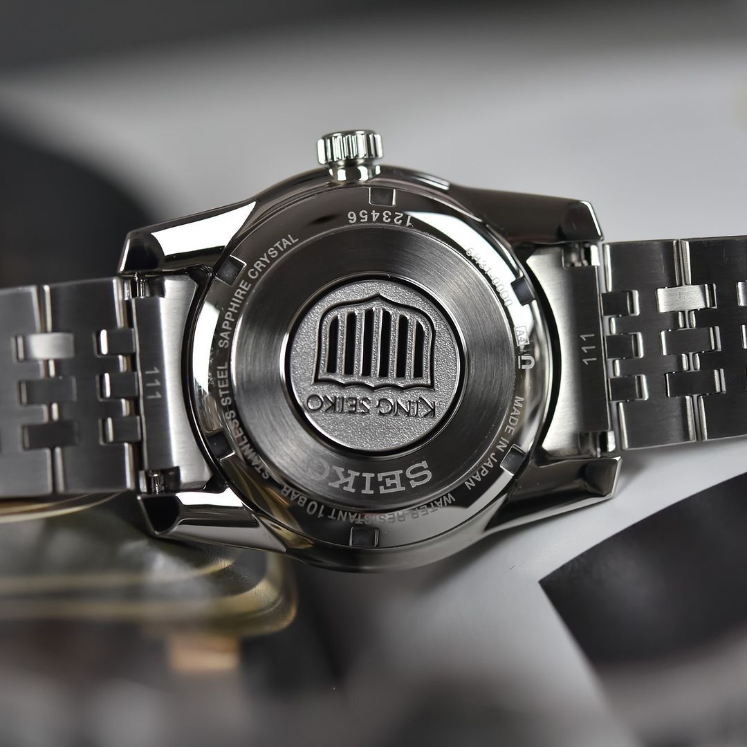 Brand New King Seiko Automatic Kikkoumon Honeycomb Dial Limited Edition ...