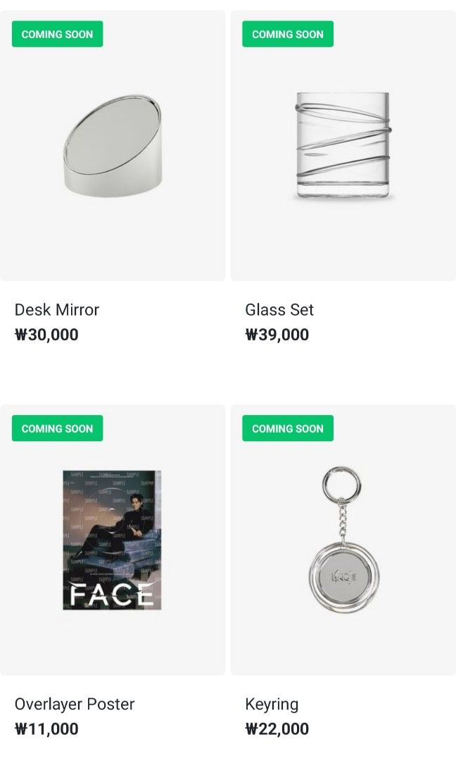 [CLOSED/SECURED] BTS Jimin Face Merch, Hobbies & Toys, Memorabilia ...