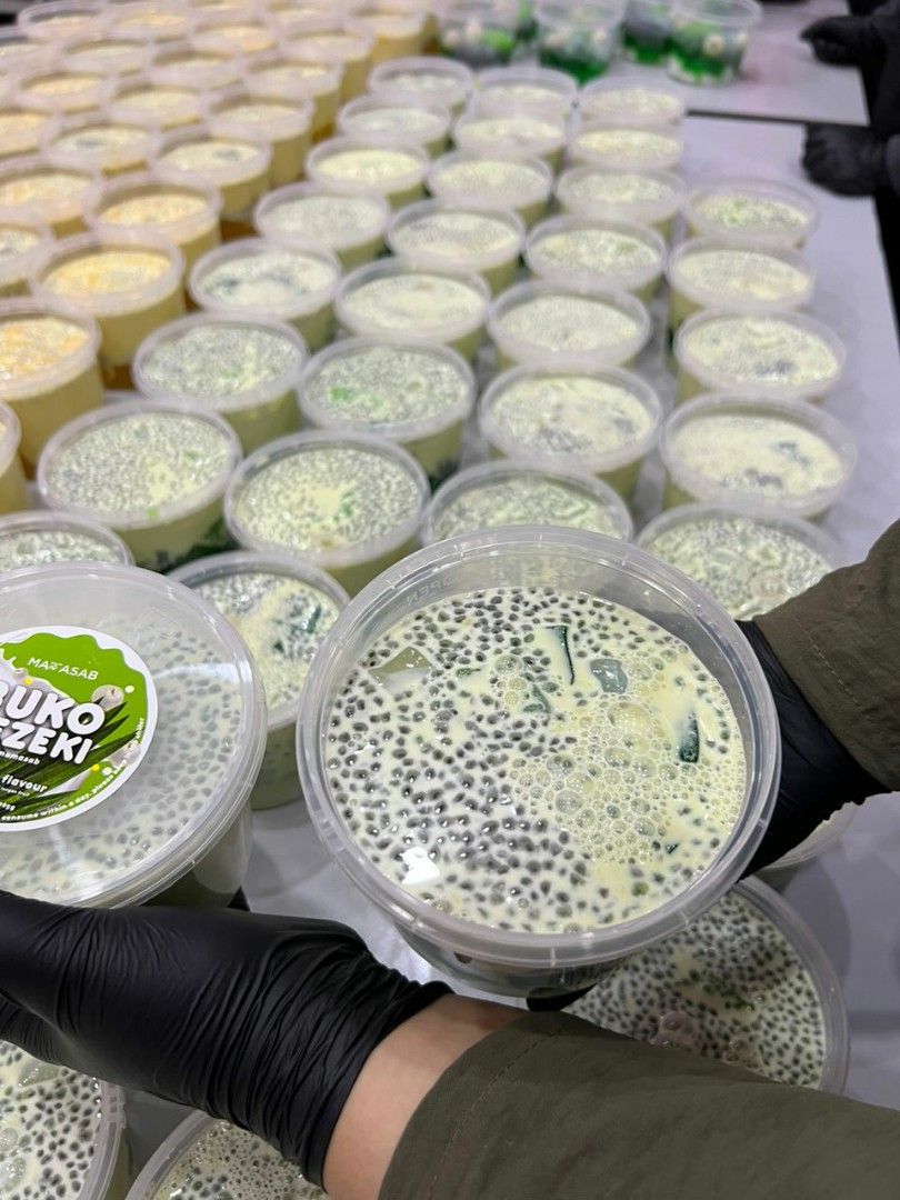 Buko Rezeki - Pandan/Mango, Food & Drinks, Other Food & Drinks on Carousell