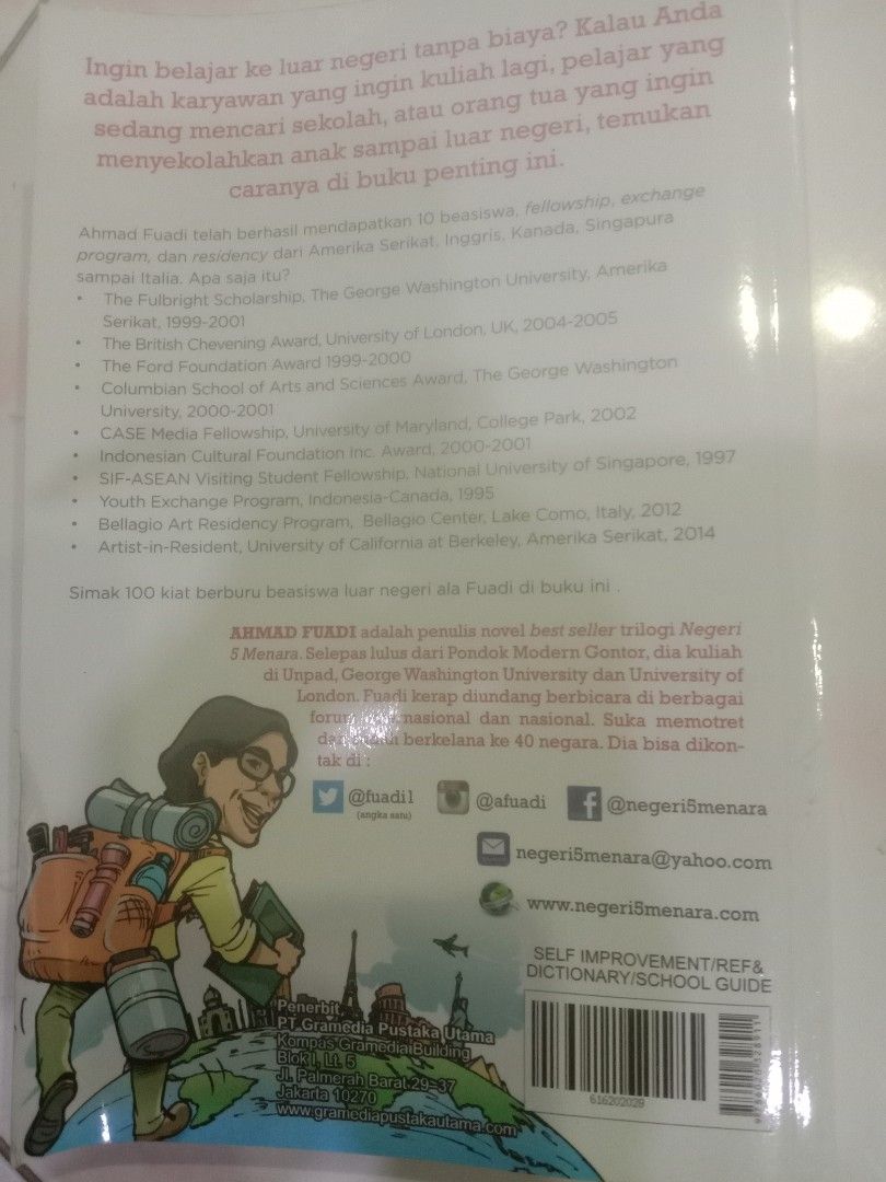 Buku BEASISWA 5 BENUA 100 kiat berburu Beasiswa luar negeri, Buku ... Buku BEASISWA 5 BENUA 100 kiat berburu Beasiswa luar negeri, Buku ...