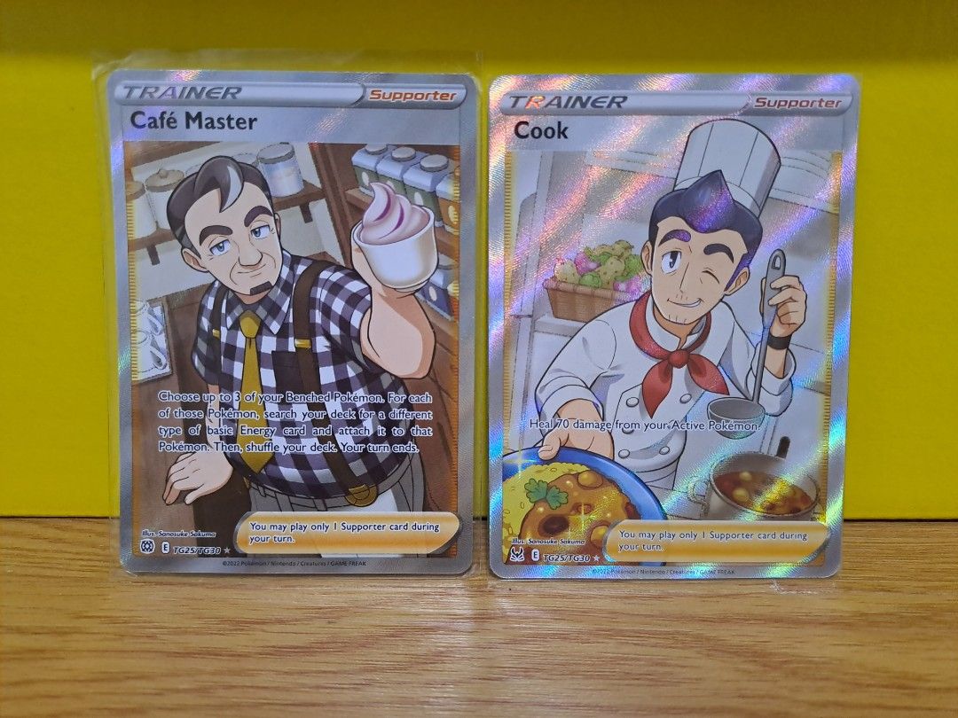 Cafe Master Cook FA Full Art Pokemon Cards, Hobbies & Toys, Toys ...