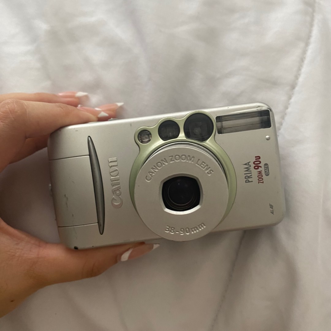 SALE Canon Prima Zoom Film Camera, Photography, Cameras on Carousell