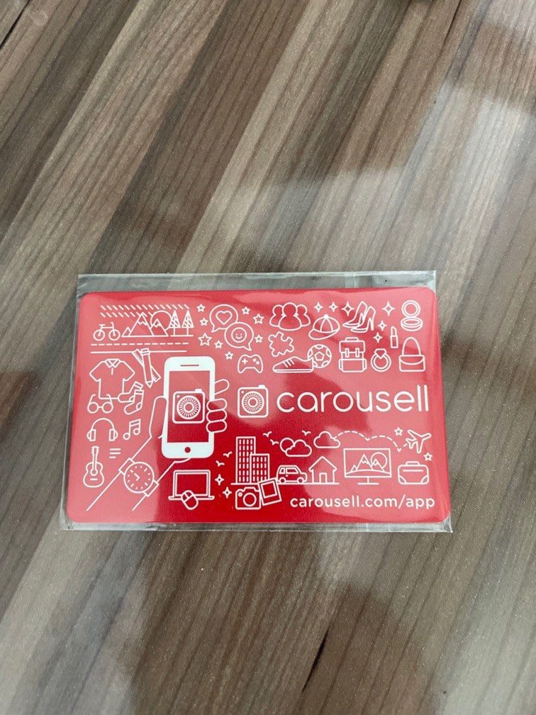 Carousell EZ-Link card (limited edition), Tickets & Vouchers, Store ...