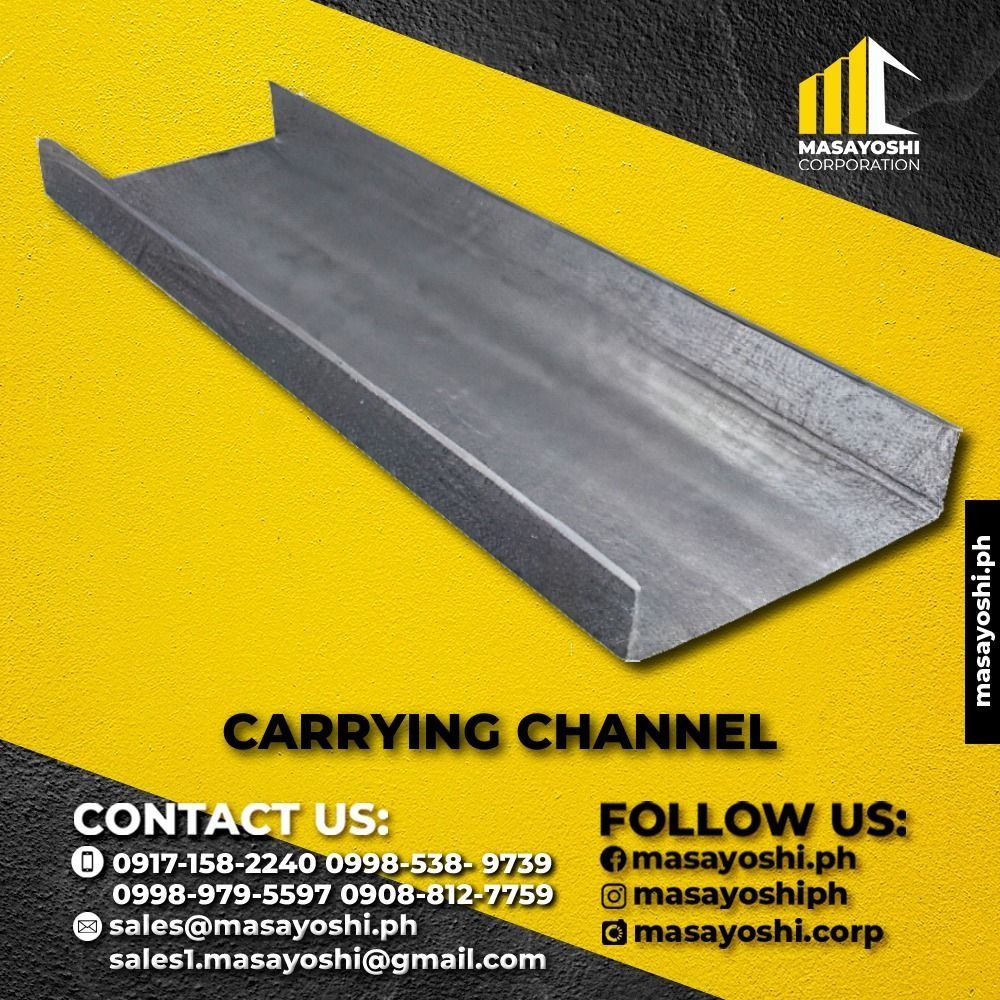Carrying Channel | Channel Bar | Construction Material | Channel Steel ...