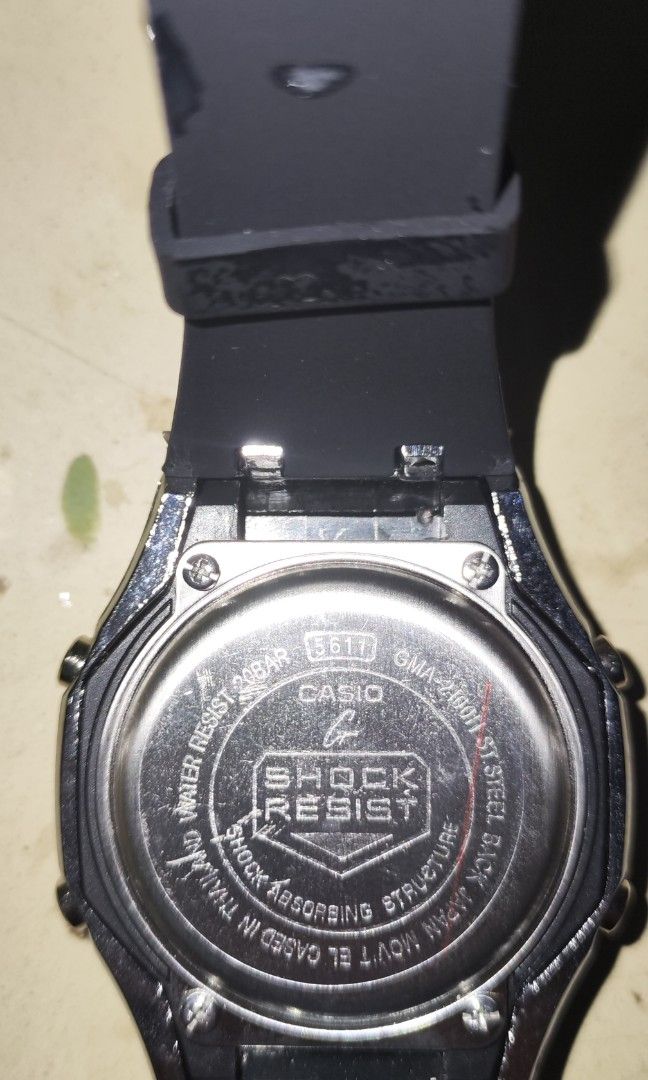 casioak royaloak mod Tiffany blue textured dial black strap gma-2100h ...