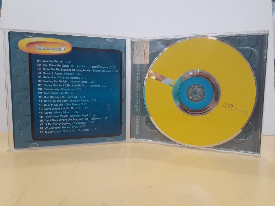 (CD+VCD) Disney Pop Station Version 1.0, Hobbies & Toys, Music & Media ...