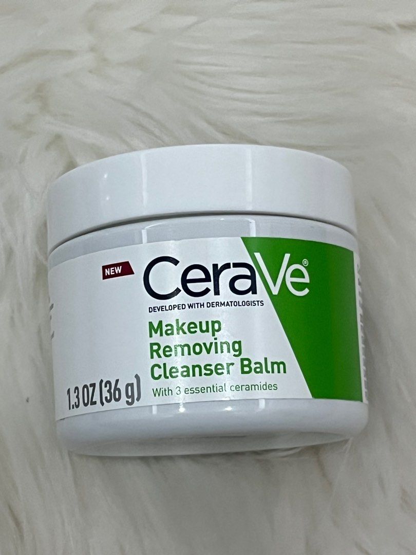 CERAVE MAKEUP REMOVING CLEANSING BALM 36g, Beauty & Personal Care, Face ...
