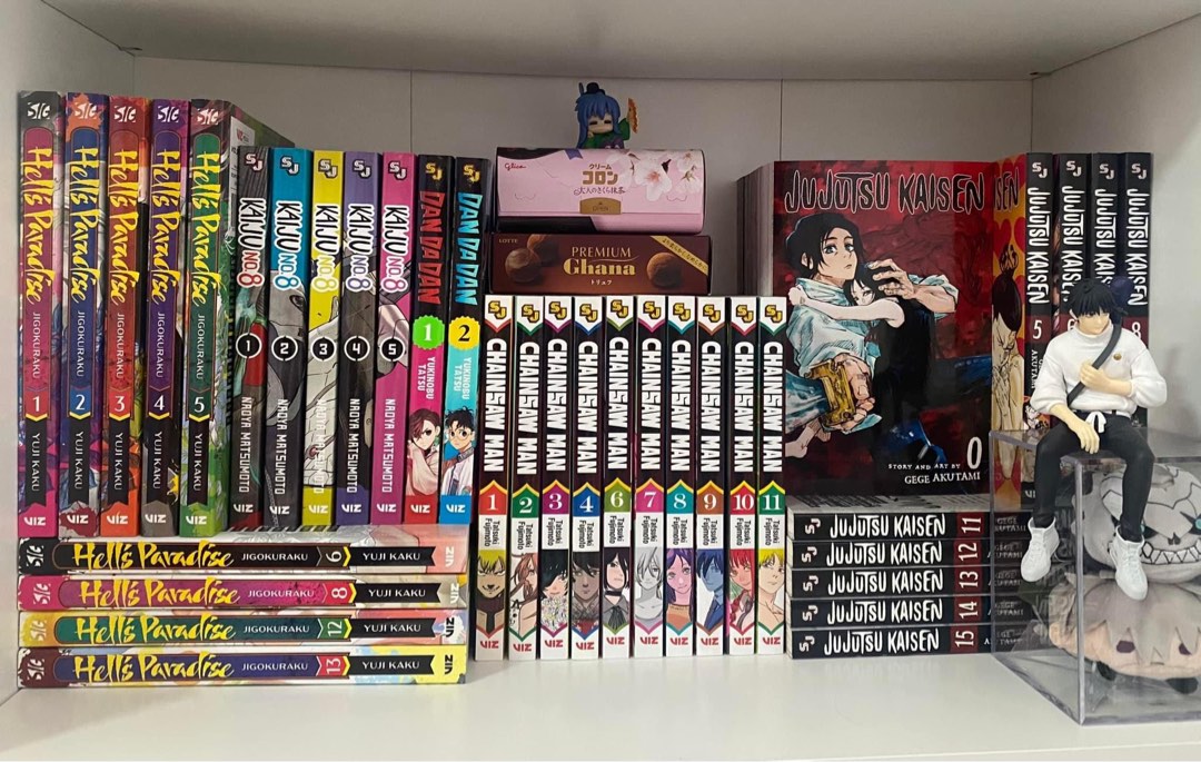 MANGA SETS FOR SALE! ‼️ CHAINSAW MAN AND JUJUTSU KAISEN, Hobbies & Toys ...
