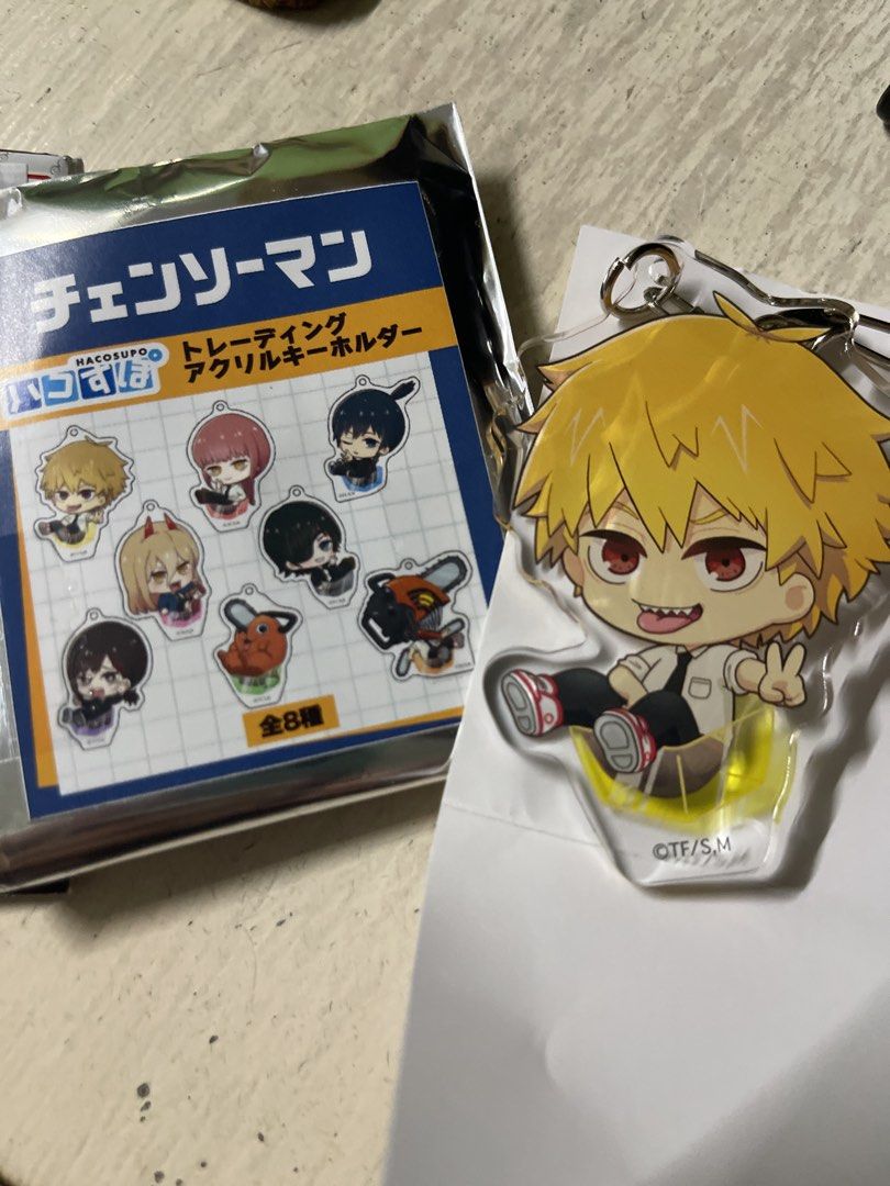 CHAINSAWMAN CSM Acrylic Stand/Keychains, Hobbies & Toys, Memorabilia ...