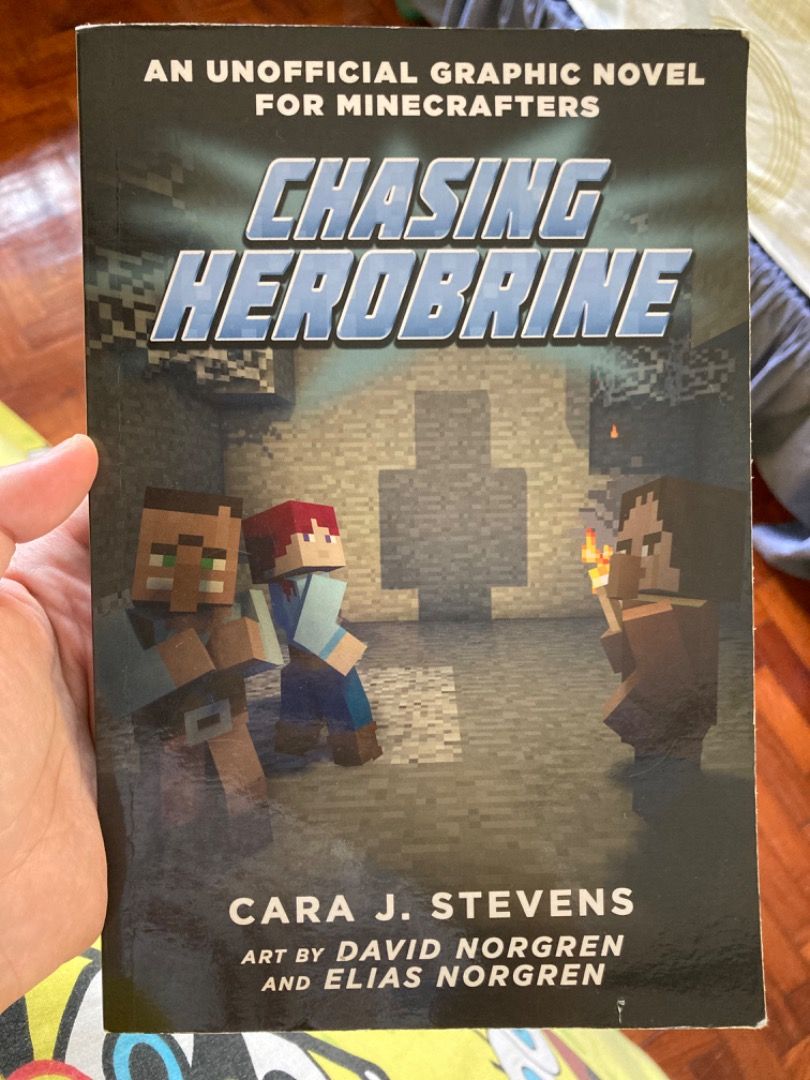 Chasing Herobrine Minecraft Comic book on Carousell