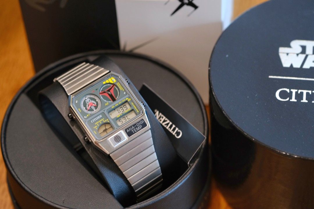 Citizen X Star Wars Mandalorian Boba Fett ANA-DIGI TEMP JDM Limited ...