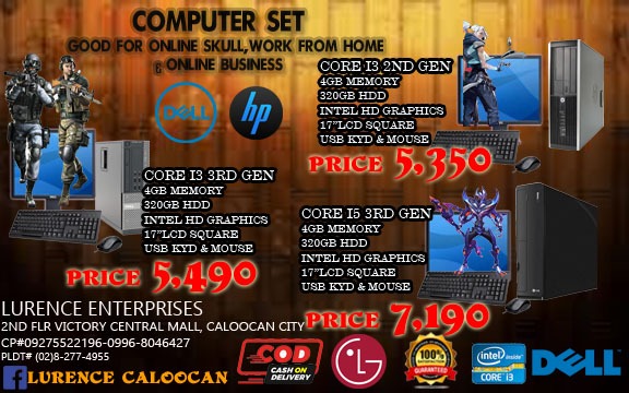 computer package i3 & i5 slim cpu, Computers & Tech, Desktops on Carousell
