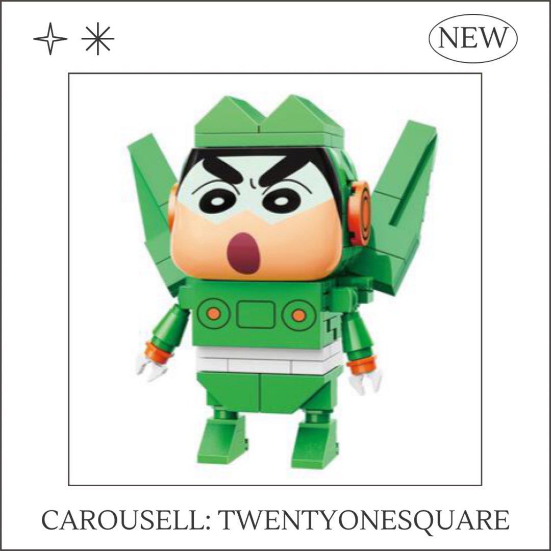 Crayon Shin Chan Keepley Building Blocks [OFFICIAL], Hobbies & Toys ...