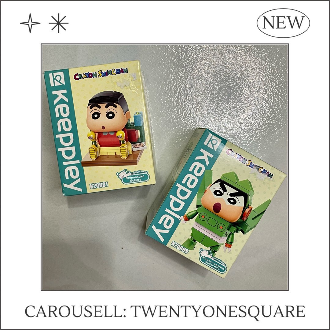 Crayon Shin Chan Keepley Building Blocks [OFFICIAL], Hobbies & Toys ...