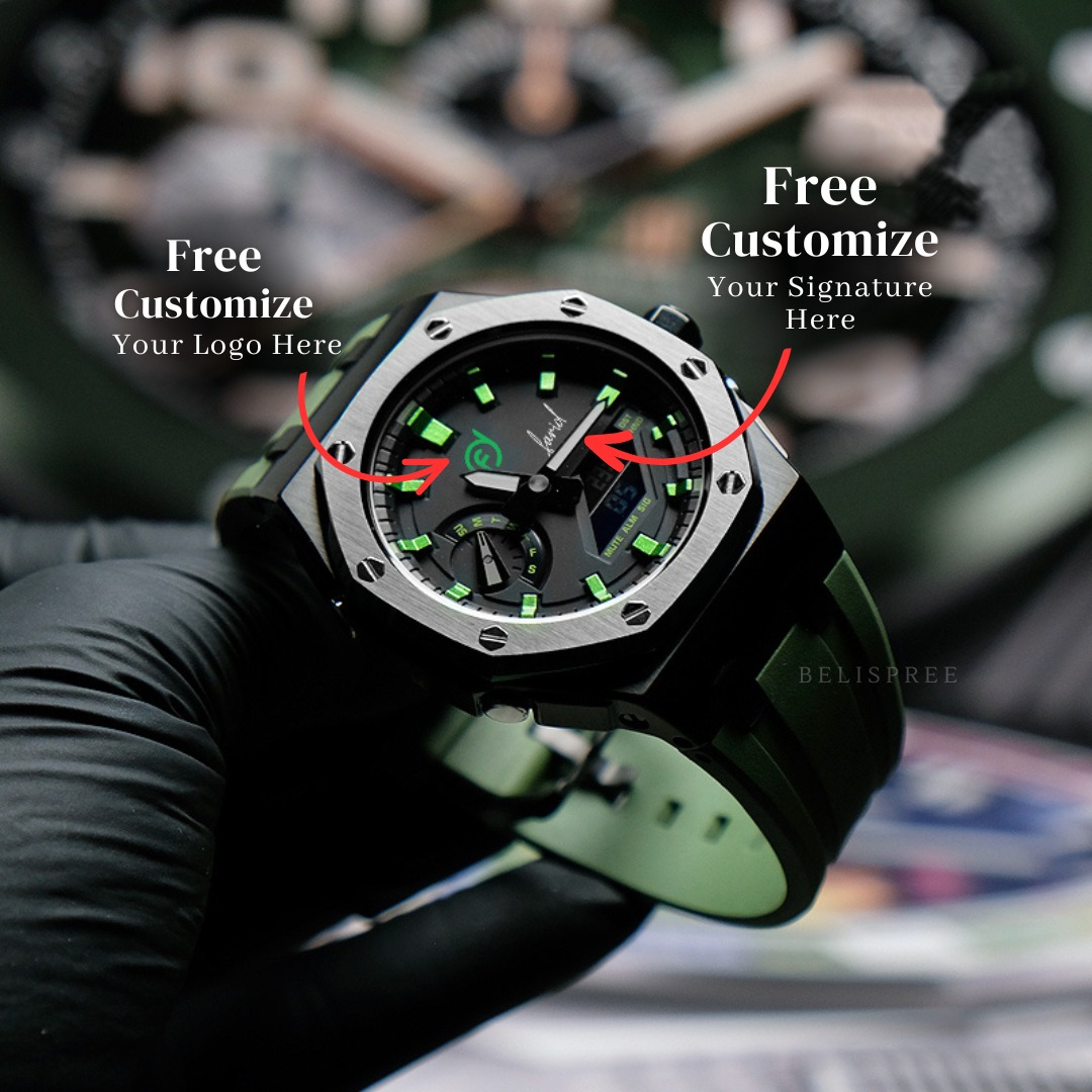 Custom CasiOak Royal Watch | Premium Customize Your Signature CasiOak G ...