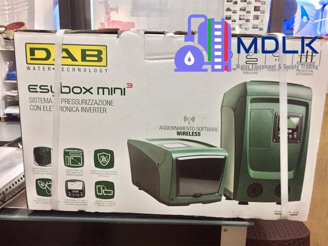 DAB E.sybox Inverter Pump Pressure Compact System, Furniture & Home Living, Gardening, Hose and ...