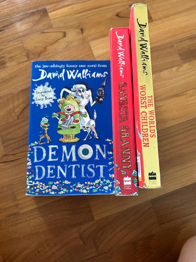 David Walliams Books Demon Dentist Gangsta Granny Worst Children ...
