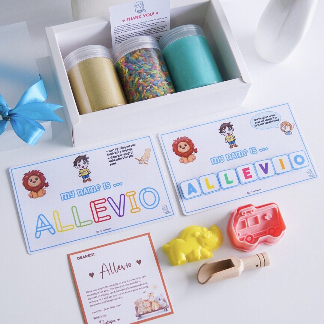 Deluxe Set Starter Kit Sensory Play Peekapoo [Homemade Playdough ...