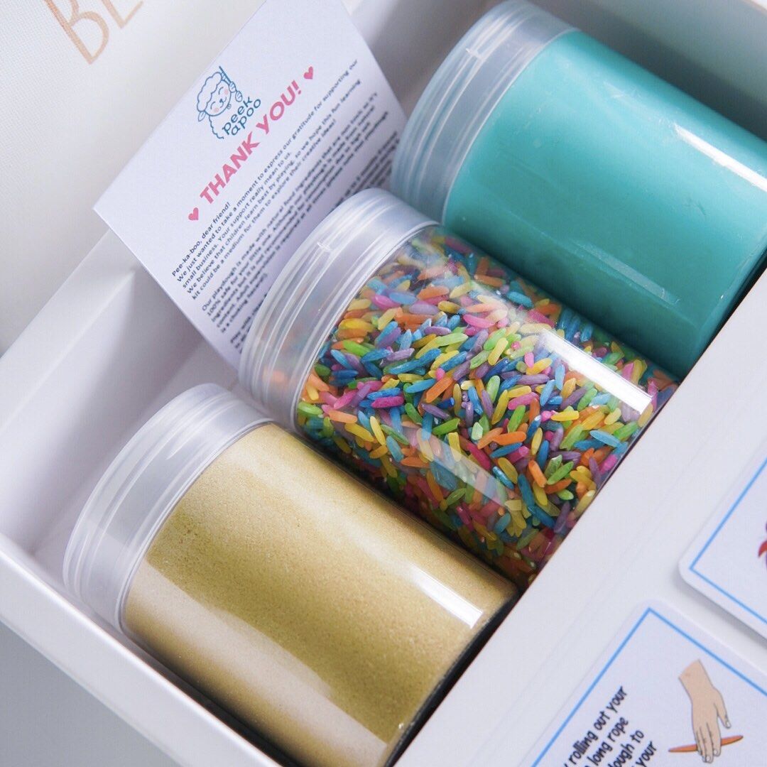 Deluxe Set Starter Kit Sensory Play Peekapoo [Homemade Playdough ...