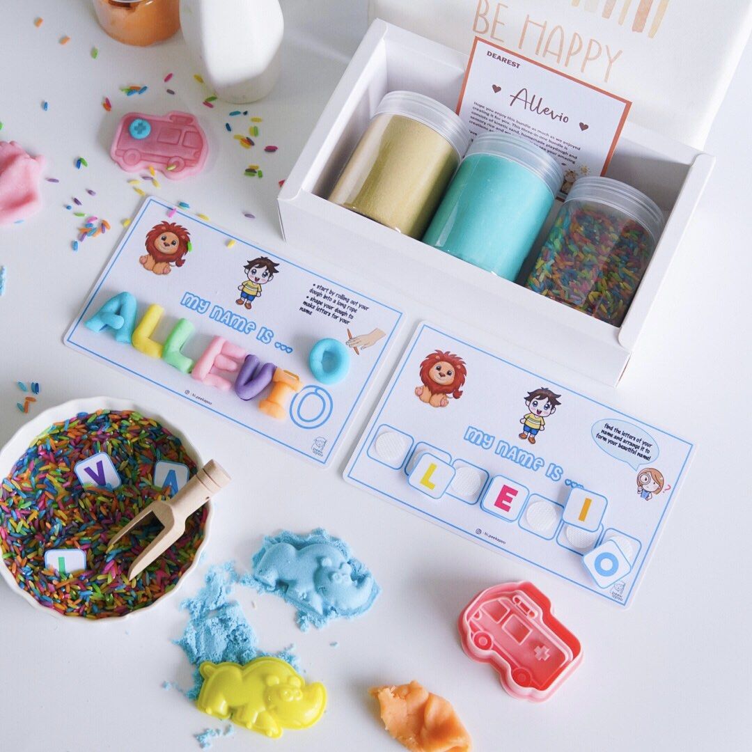 Deluxe Set Starter Kit Sensory Play Peekapoo [Homemade Playdough ...