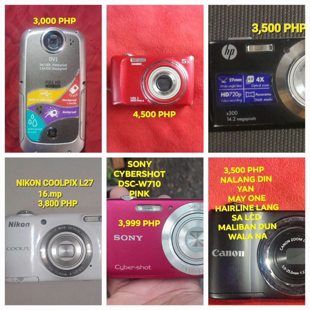 DIGICAM INCOME BUNDLE UNIT, Photography, Cameras on Carousell