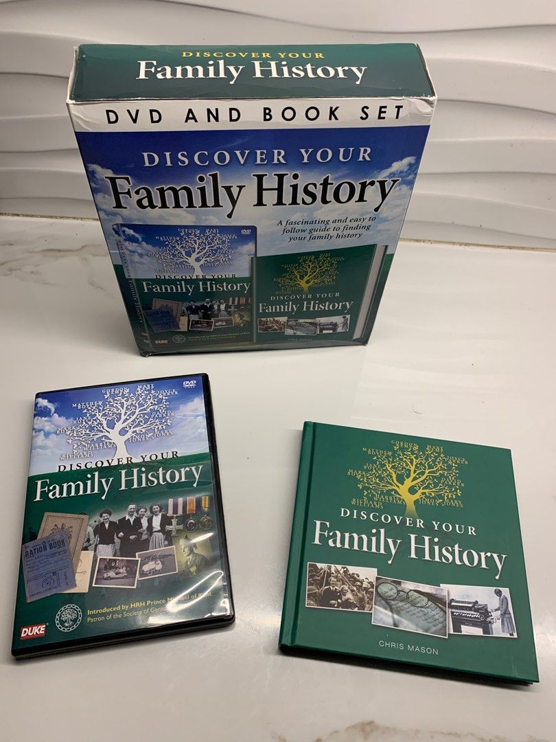 Discover your Family History (DVD/Book Gift Set) by Chris Mason ...