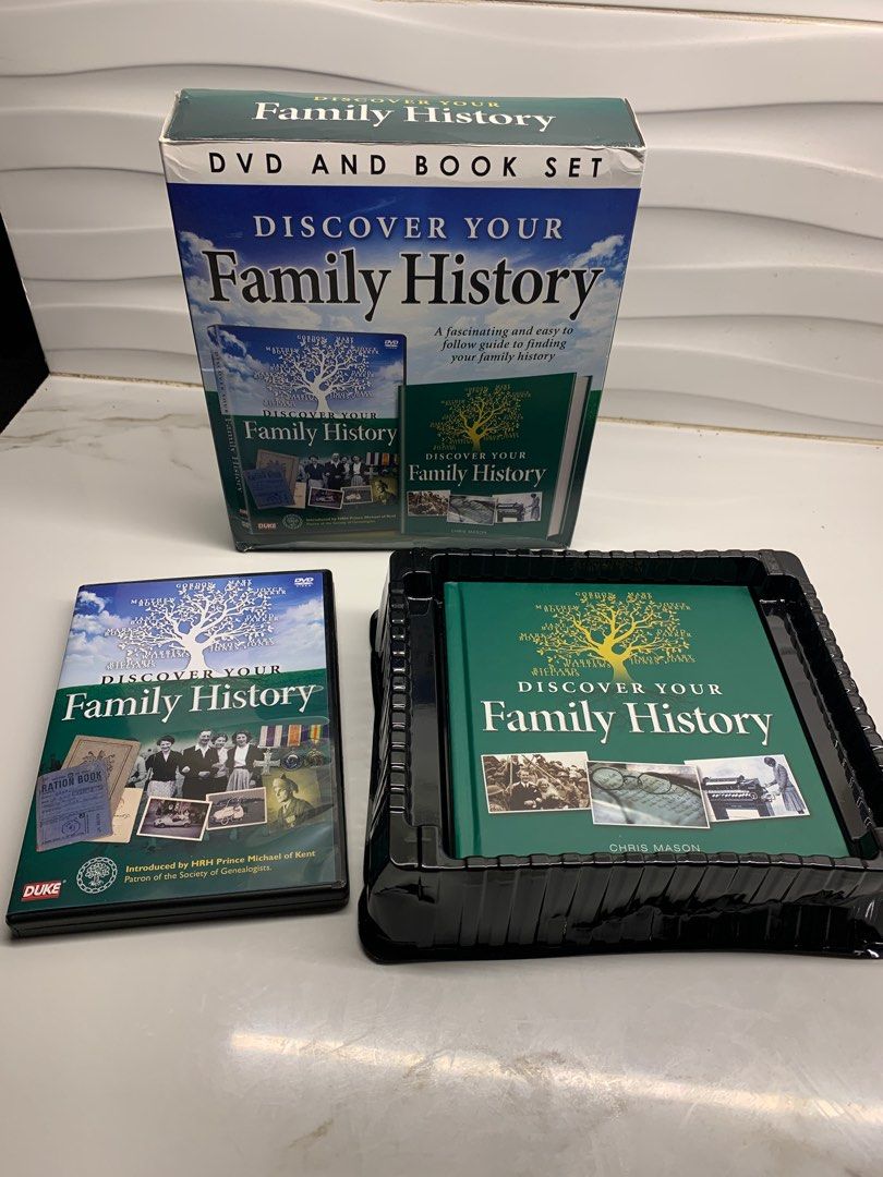 Discover your Family History (DVD/Book Gift Set) by Chris Mason ...