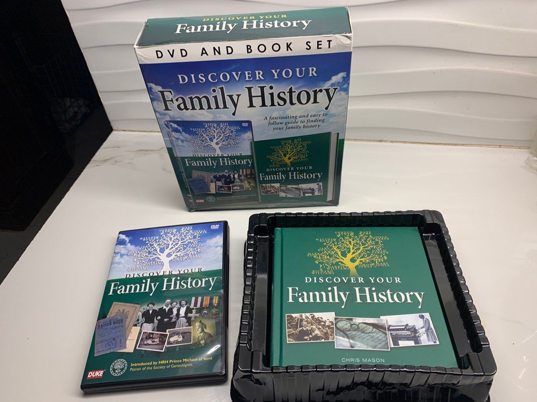 Discover your Family History (DVD/Book Gift Set) by Chris Mason ...