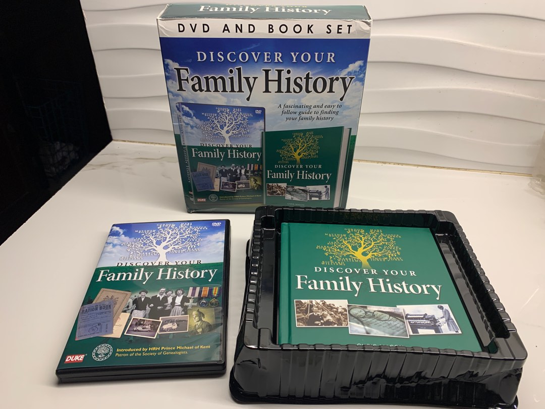 Discover your Family History (DVD/Book Gift Set) by Chris Mason ...