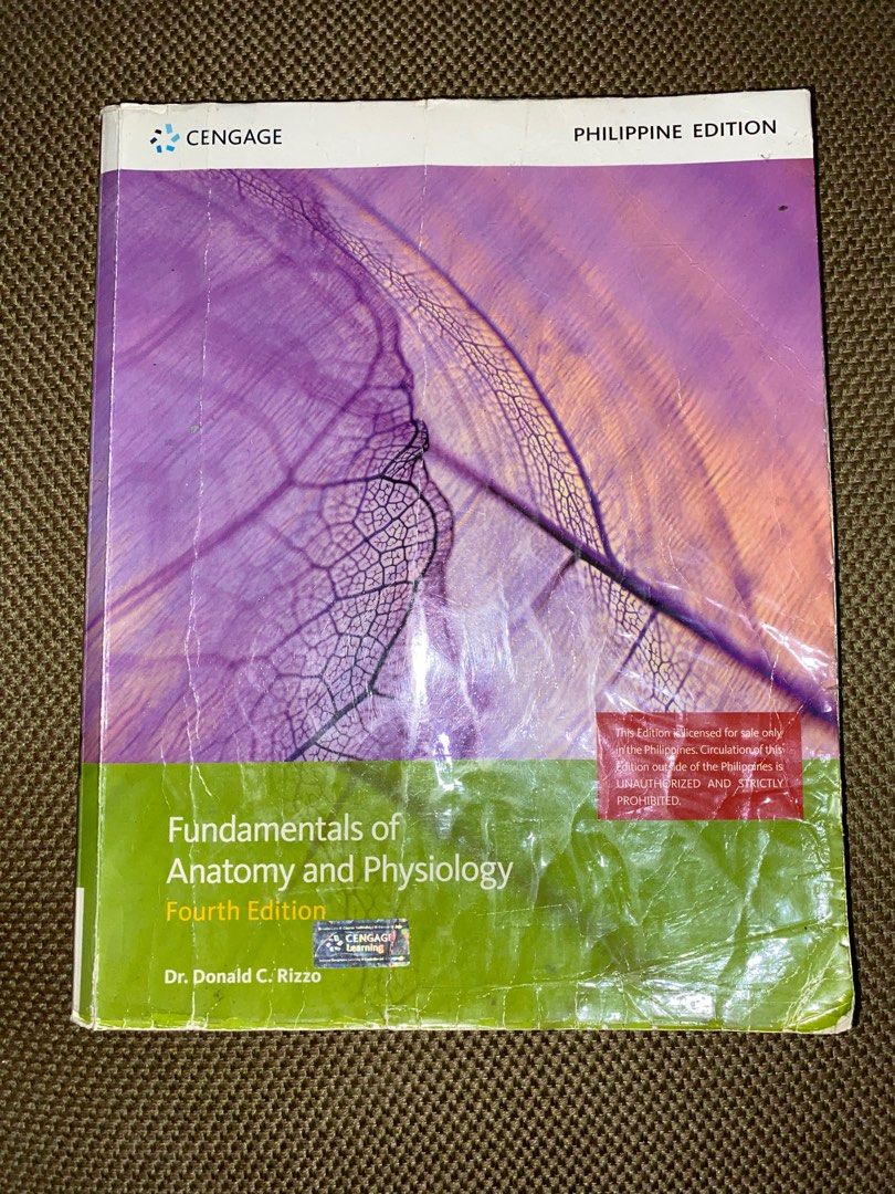 Donald Rizzo : Fundamentals of Anatomy & Physiology - 4th Edition on ...