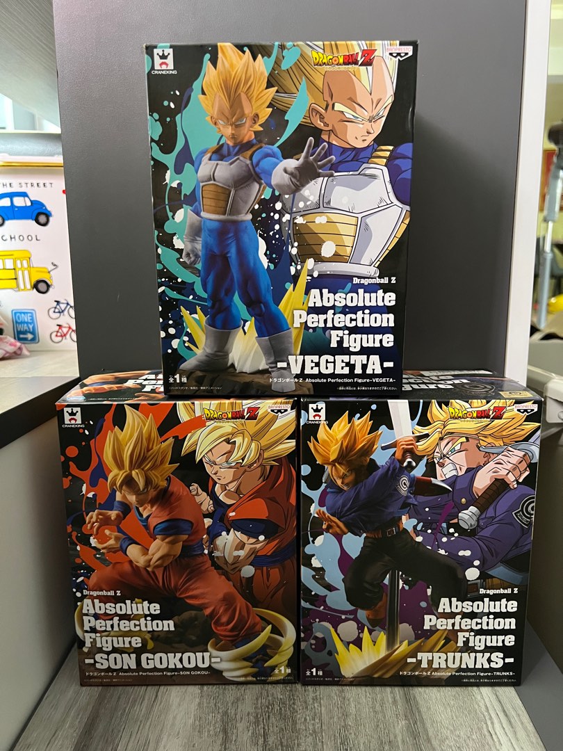 Dragon ball figuring GOKU VEGETA and TRUNK, Hobbies & Toys, Toys ...