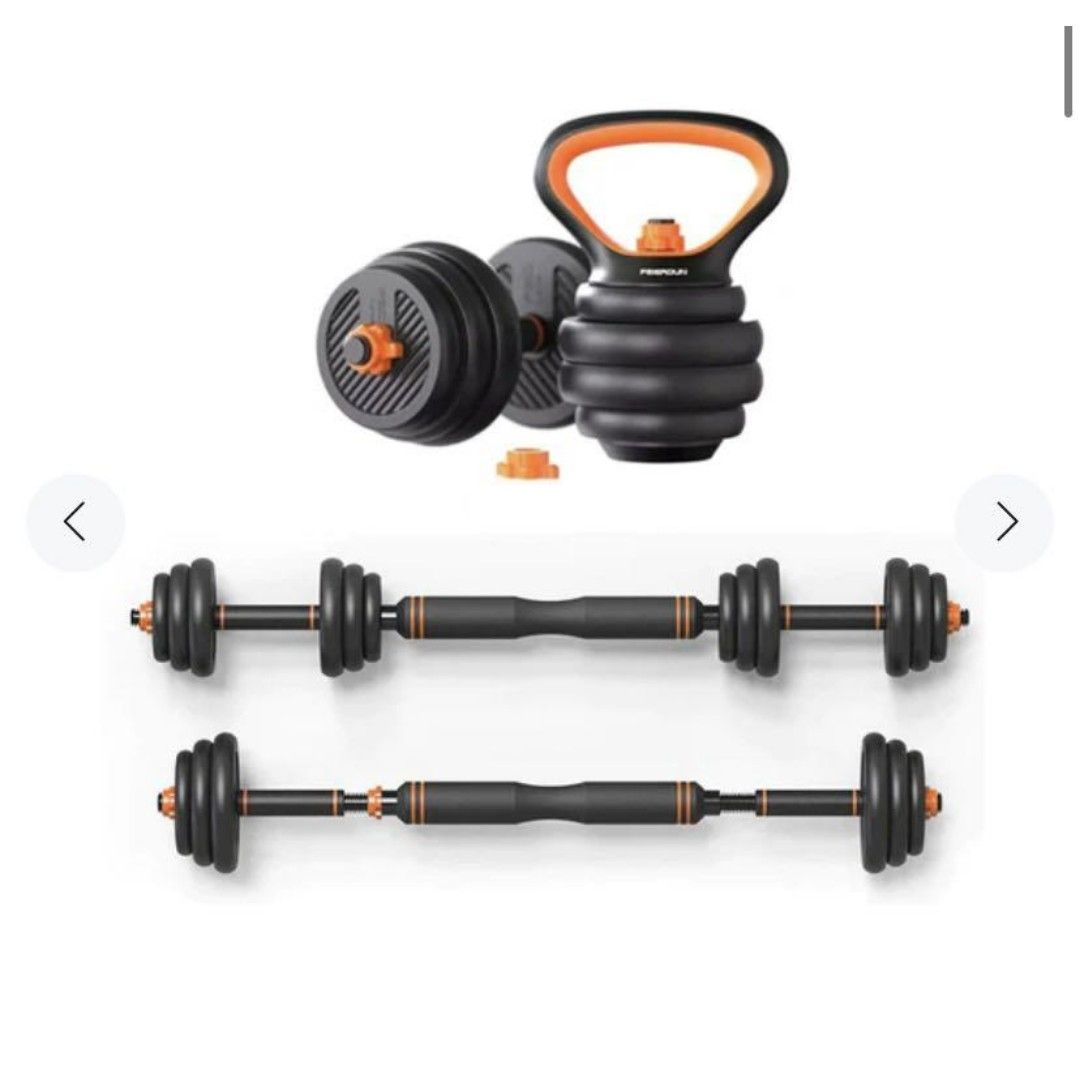 Dumbbell Set 20kg, Sports Equipment, Exercise & Fitness, Weights ...