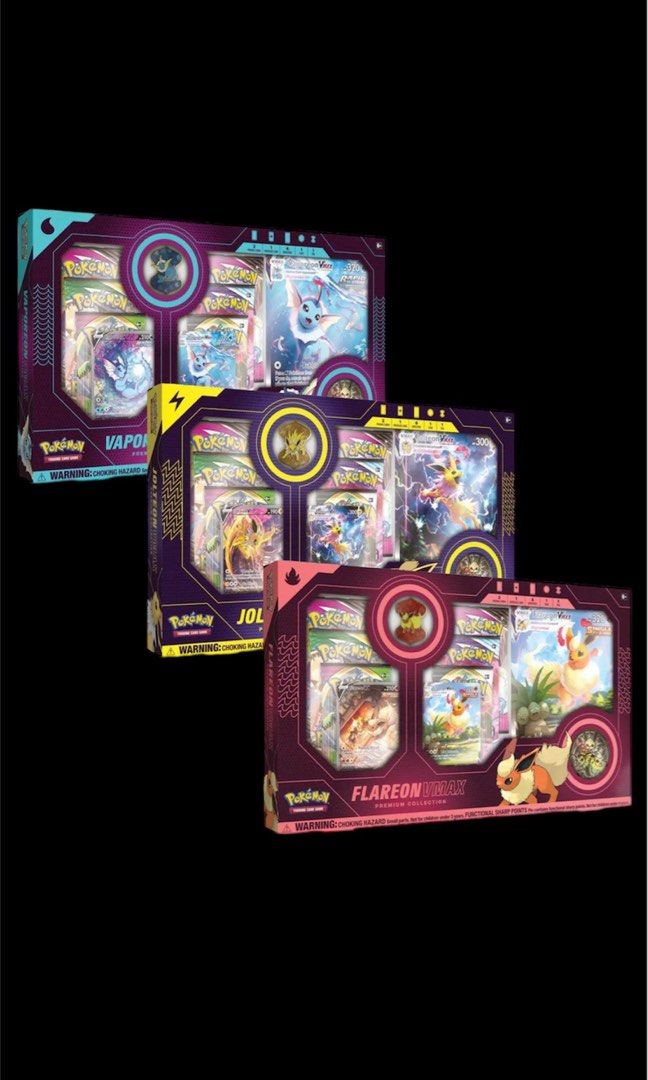 Eevee premium collection box (set of 3), Hobbies & Toys, Toys & Games ...