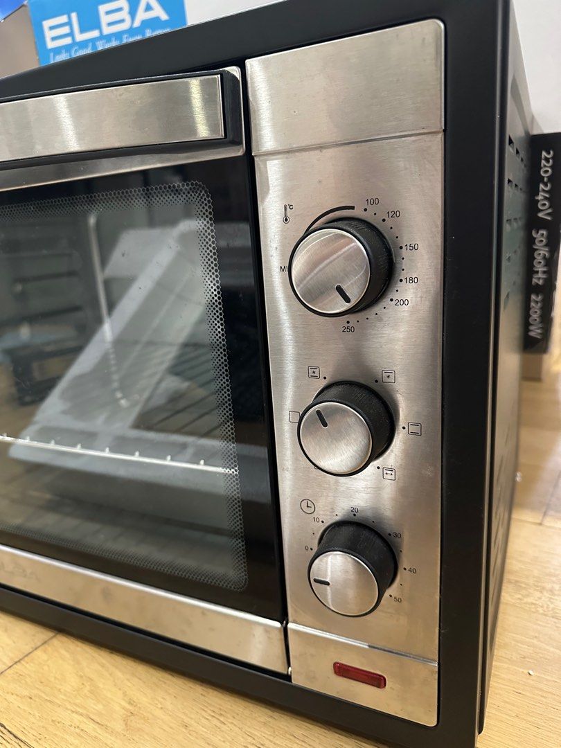 Elba Electric Oven 60Litres, TV & Home Appliances, Kitchen Appliances ...