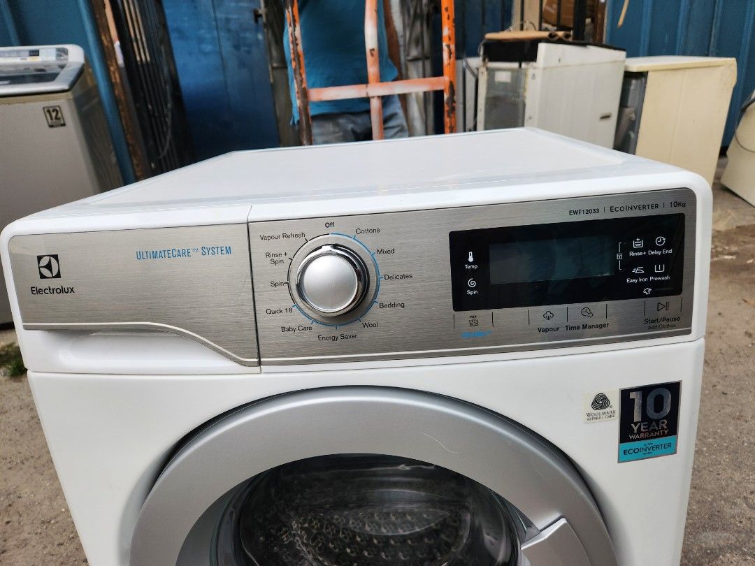 electrolux inverter washer 10kg, TV & Home Appliances, Washing Machines ...