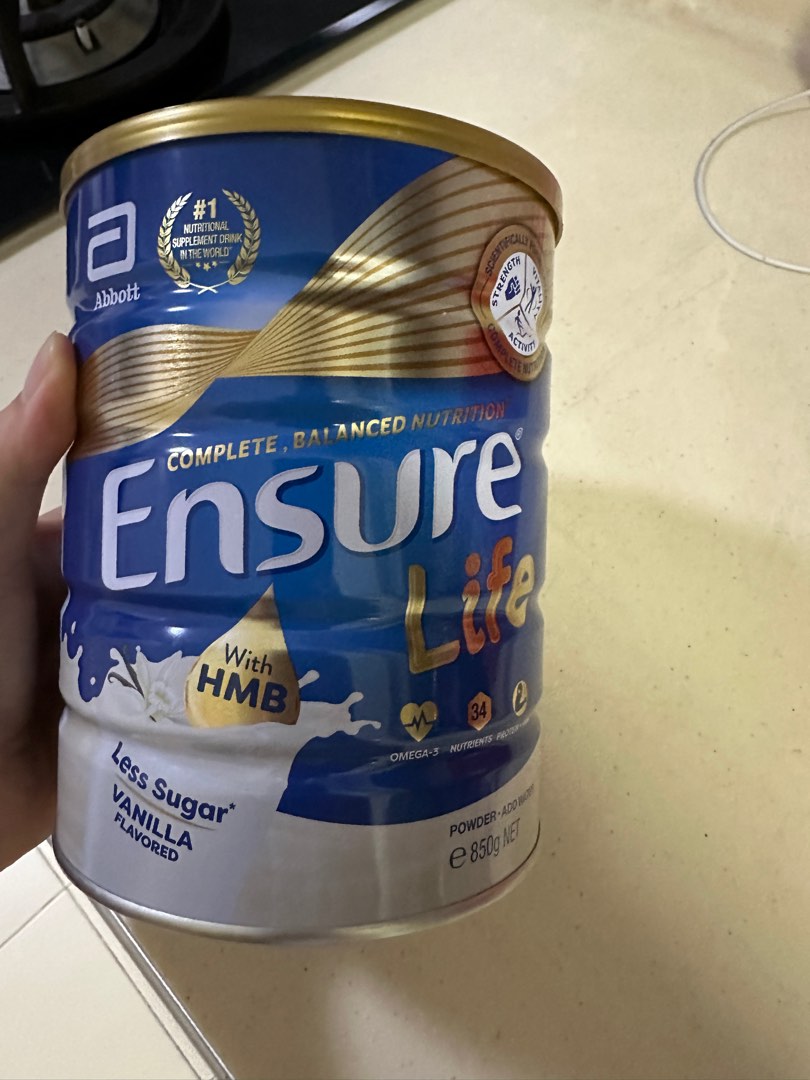 Ensure life vanilla (less sweet), Food & Drinks, Beverages on Carousell