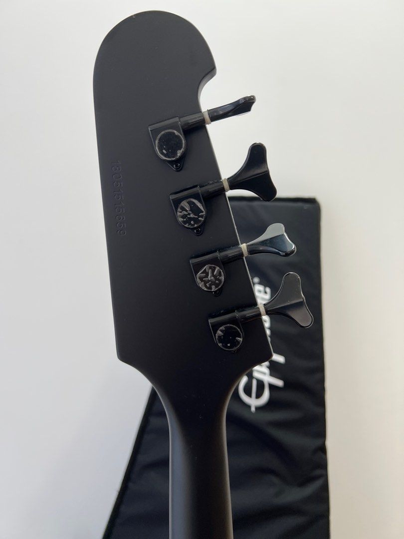 Epiphone Goth Thunderbird IV Bass, Hobbies & Toys, Music & Media ...