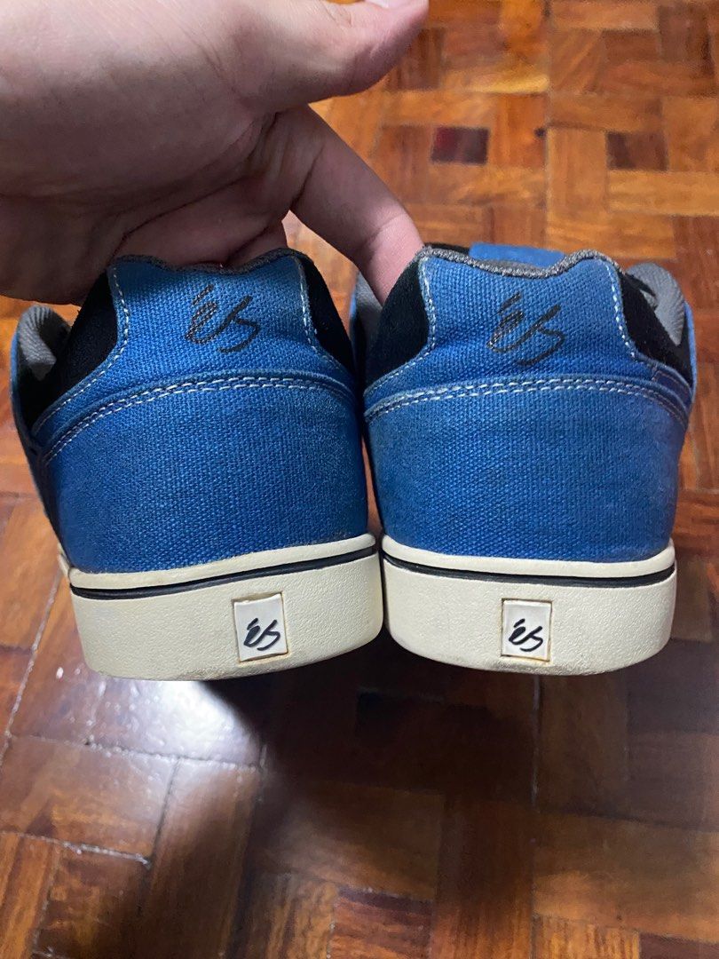 Es Slant Blue Black Skate Shoes, Men's Fashion, Footwear, Sneakers on ...