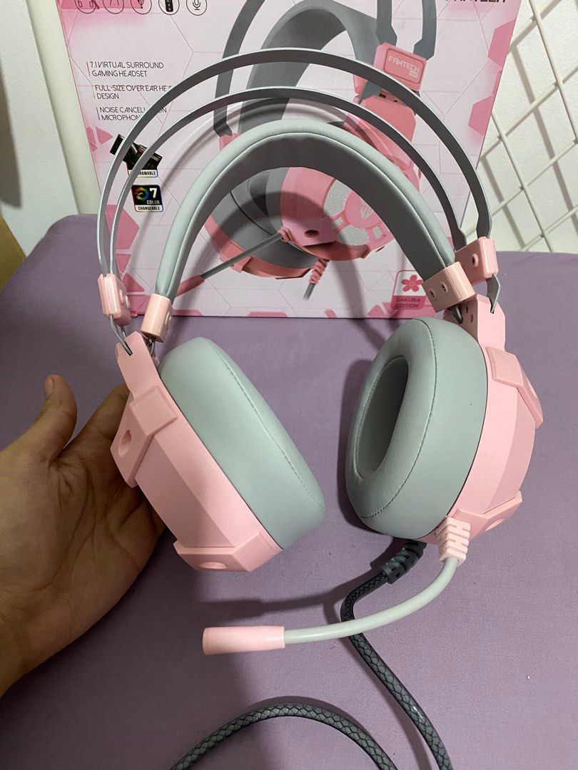 Fantech Sakura Gaming Headset & Tower, Audio, Headphones & Headsets on ...