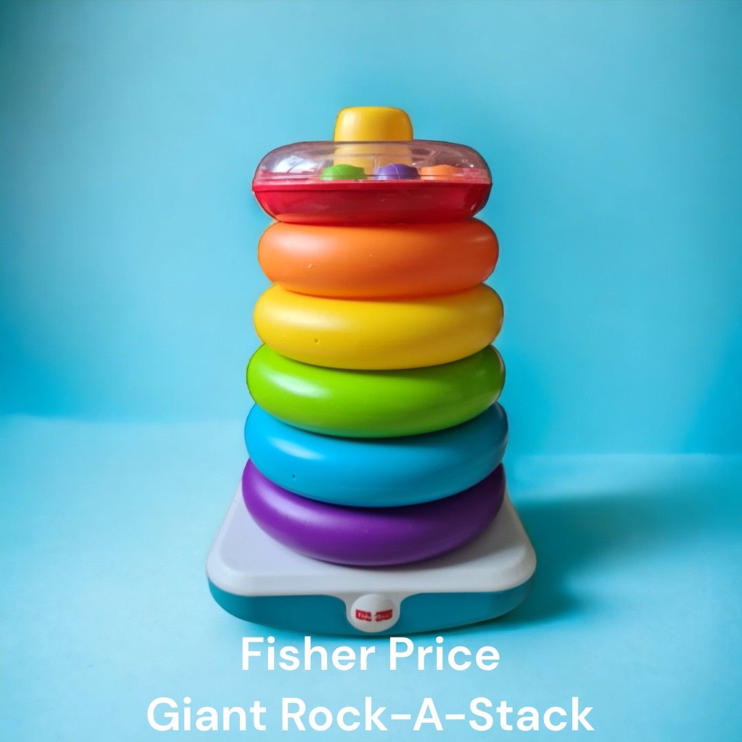 Fisher Price giant rock a stack on Carousell