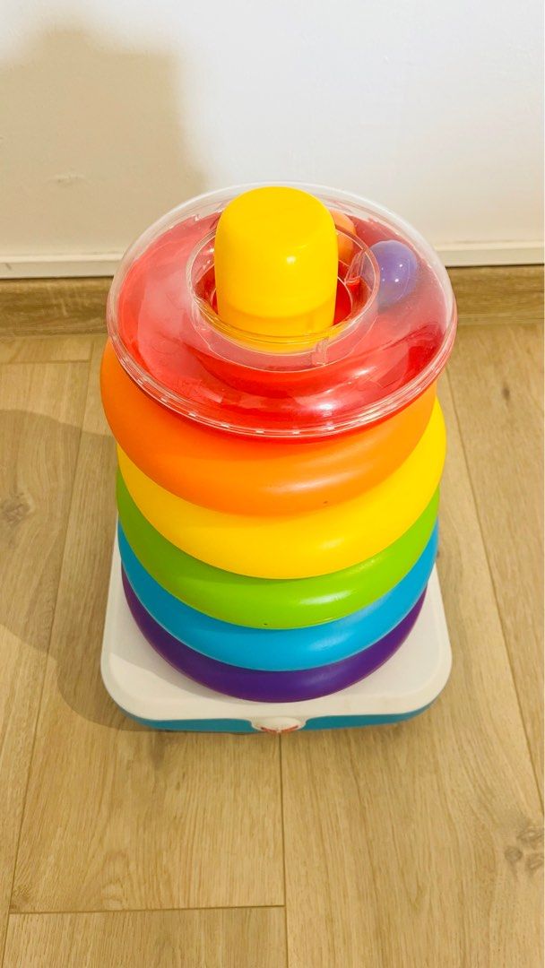 Fisher Price Giant Rock-a-Stack, Babies & Kids, Infant Playtime on ...