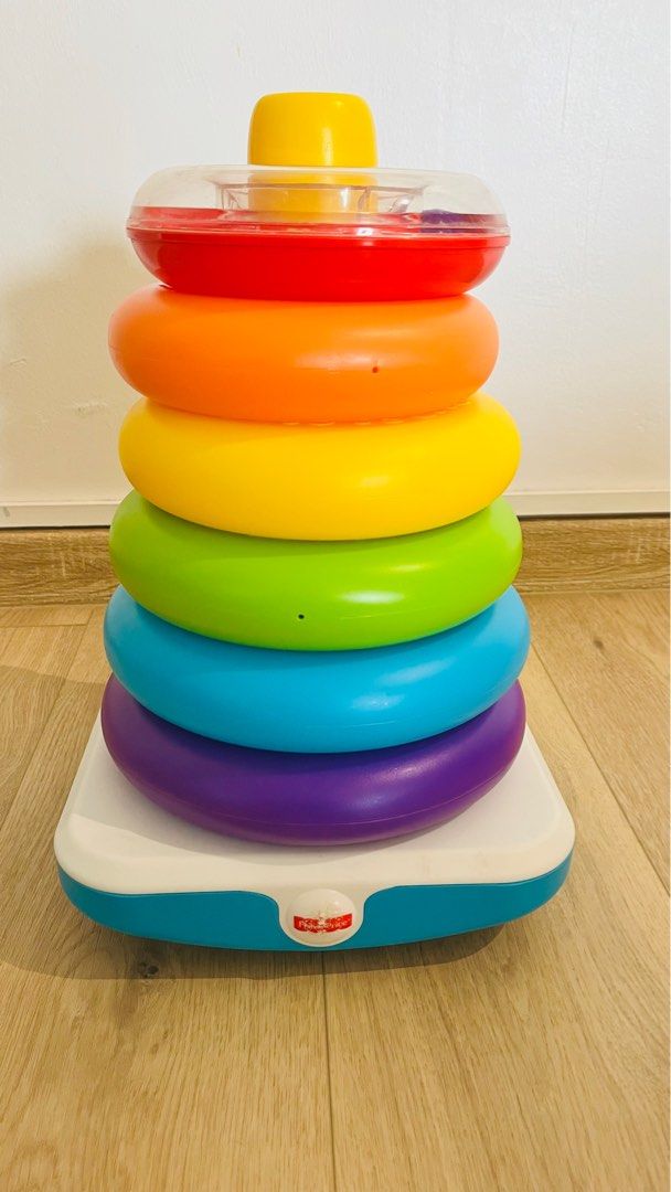 Fisher Price Giant Rock-a-Stack, Babies & Kids, Infant Playtime on ...