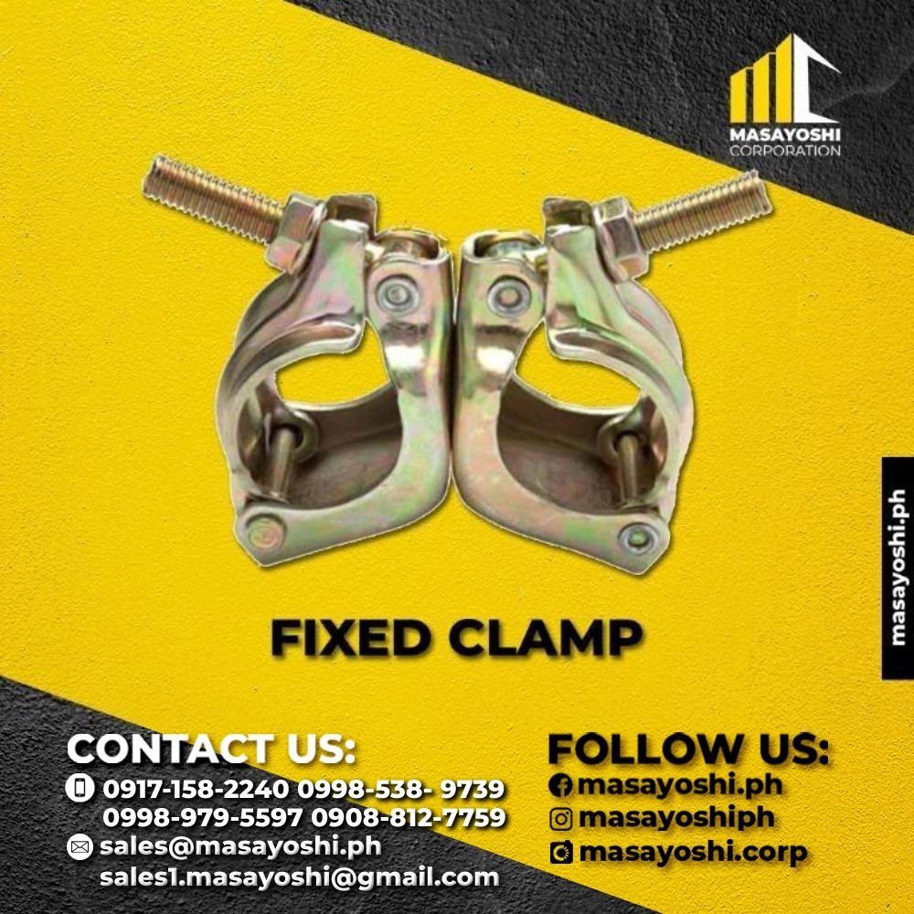 Fixed Clamp | Scaffolding | Clamping Equipment | Clamp | Lock ...