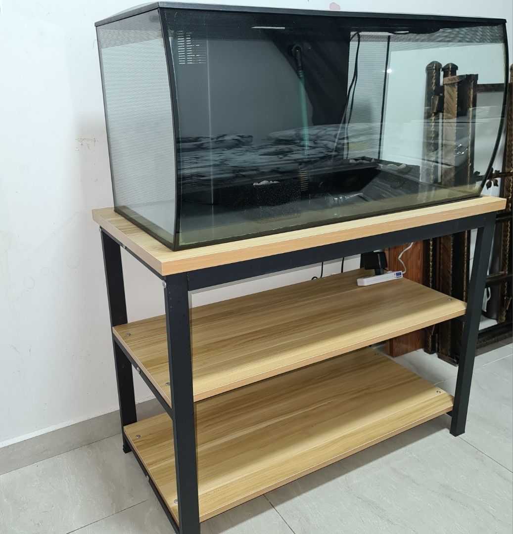 Fluval Flex 123L Fish Tank Set with Stand, Pet Supplies, Homes & Other ...