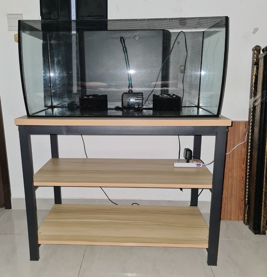 Fluval Flex 123L Fish Tank Set with Stand, Pet Supplies, Homes & Other ...