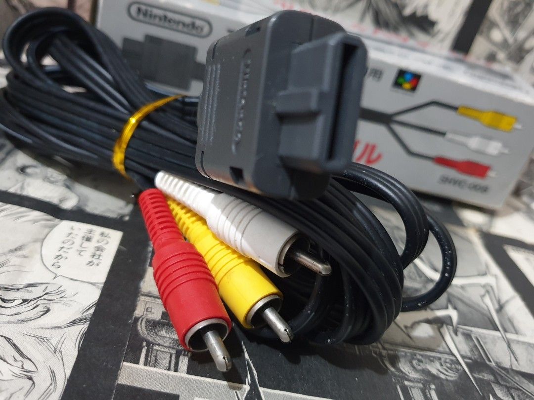 For Nintendo Super Famicom Nintendo 64 Game Cube AV cable Stereo, Video ...