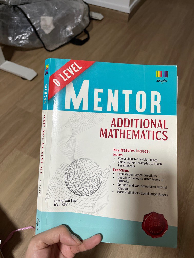 FREE O Level Mentor Additional Mathematics Assessment Book, Hobbies & Toys, Books & Magazines ...
